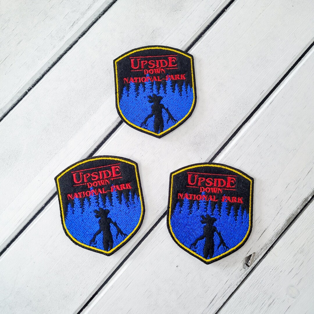 Stranger Things Park Badge Iron on Sew on Embroidered - Etsy