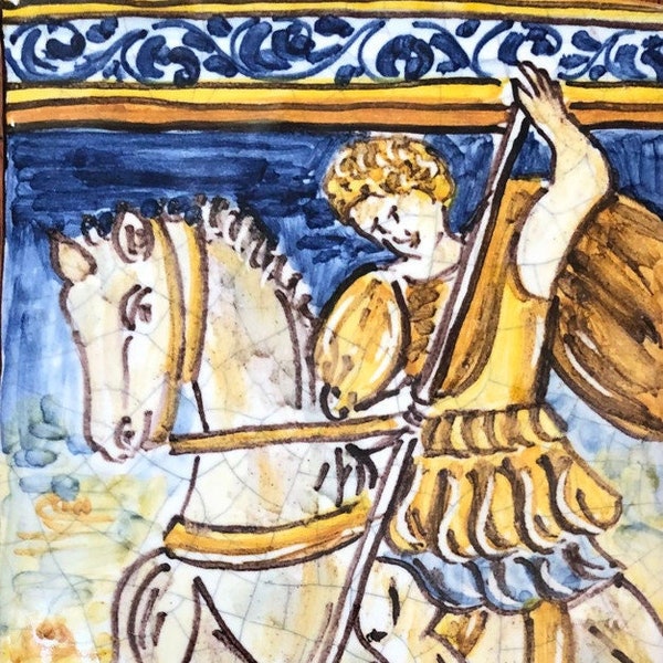 Italian Saint Tiles - Etsy