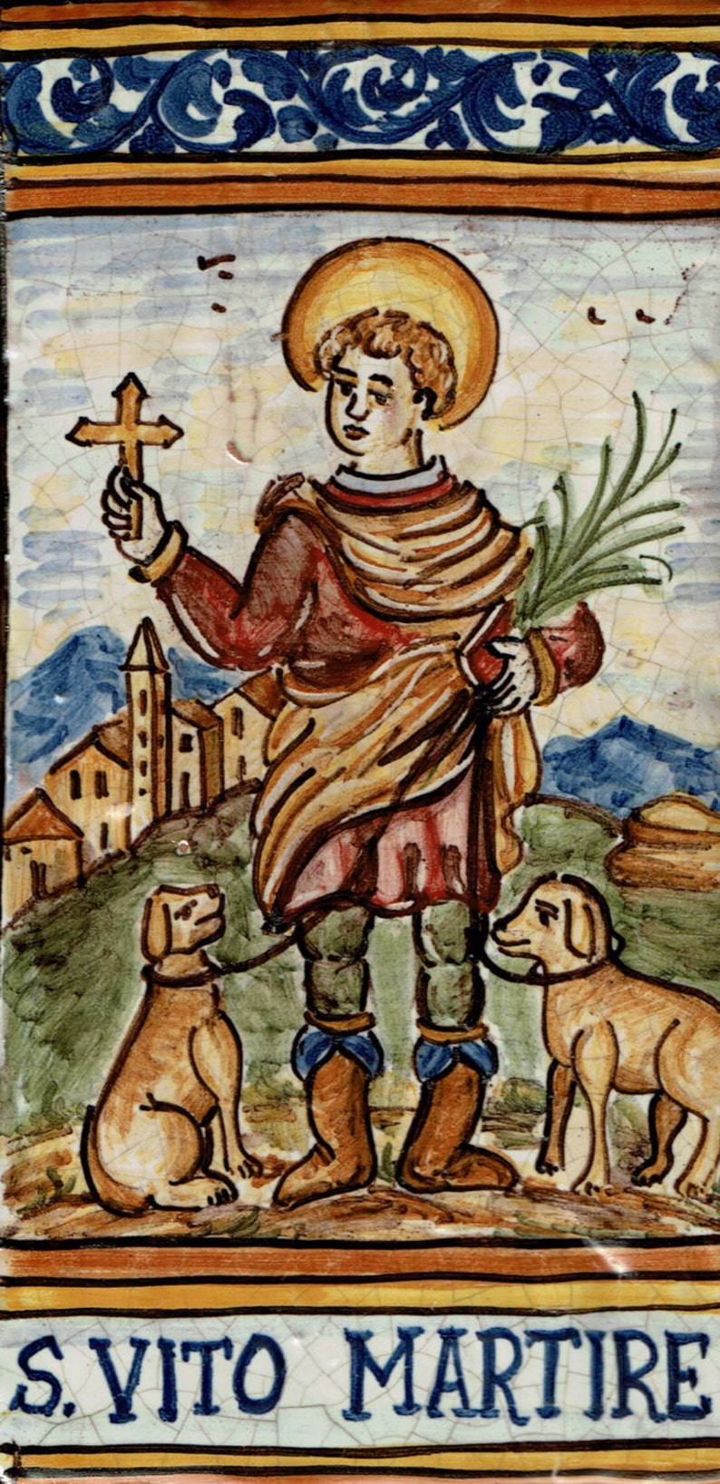 SAINT VITUS TILE - San Vito - Italian Ceramic Tile - Etsy