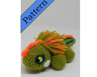 Baby Barroth Crochet Pattern / Monster Hunter New World | Etsy