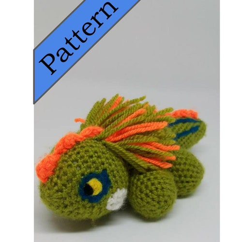 Baby Barroth Crochet Pattern / Monster Hunter New World - Etsy UK
