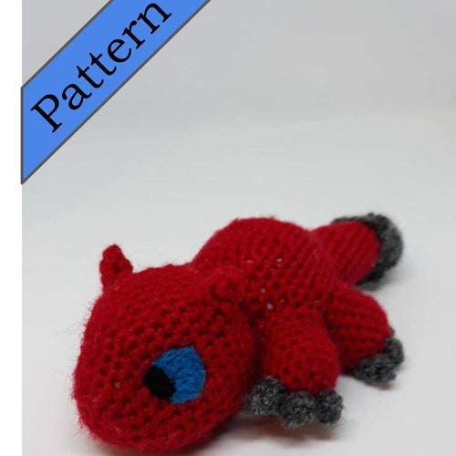 Baby Barroth Crochet Pattern / Monster Hunter New World - Etsy UK