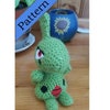 Baby Odogaron Crochet Pattern / Monster Hunter World / Iceborne / Dog ...