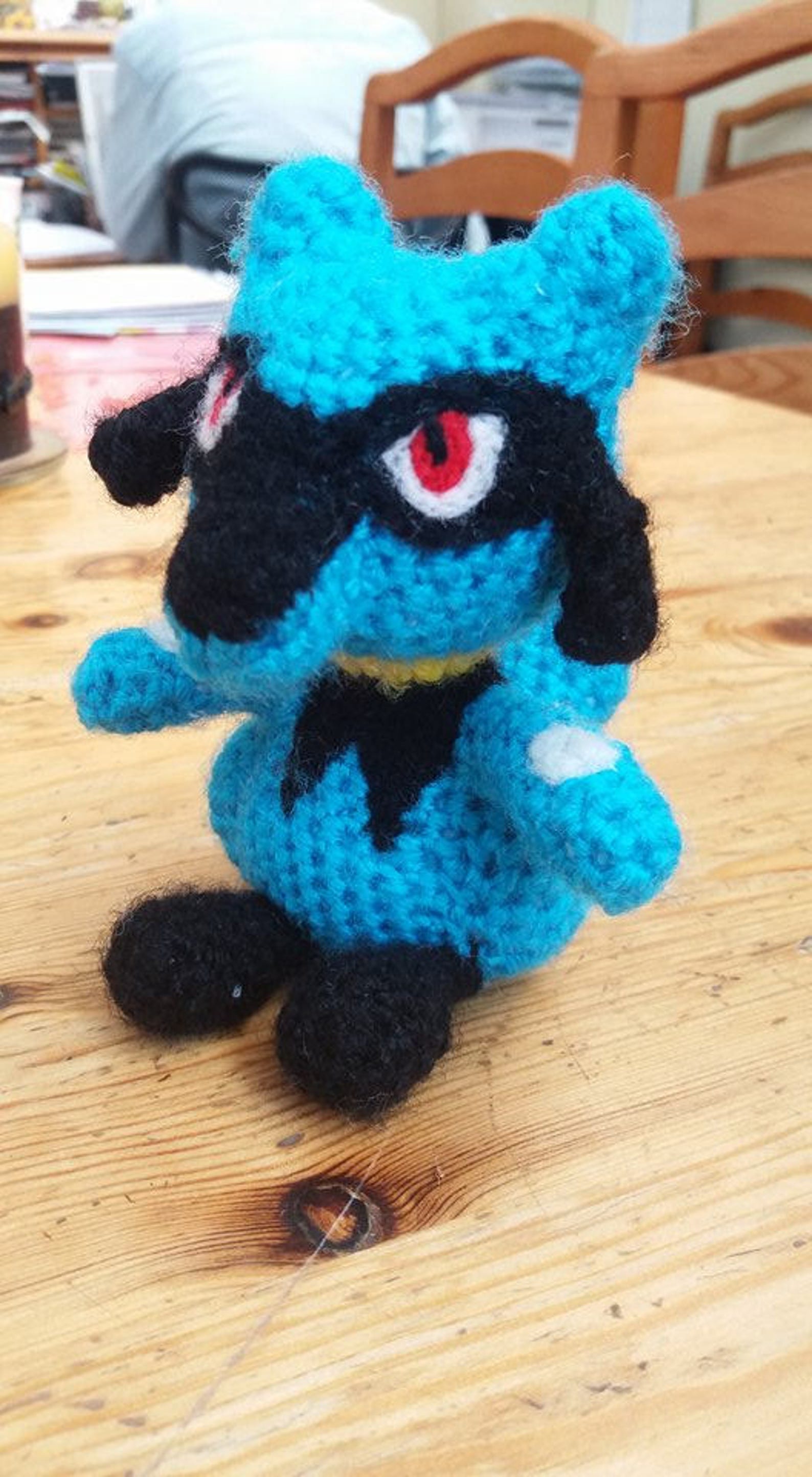 Riolu Crochet Pattern / Pokemon - Etsy