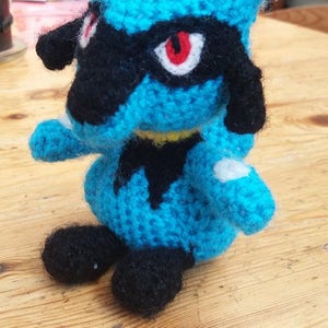Riolu Crochet Pattern / Pokemon - Etsy