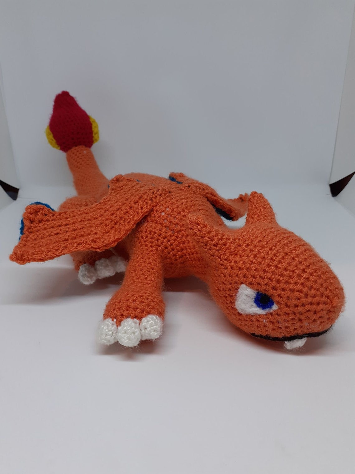 Charizard Crochet Pattern / Pokemon / Lazy Dragon / Orange / - Etsy
