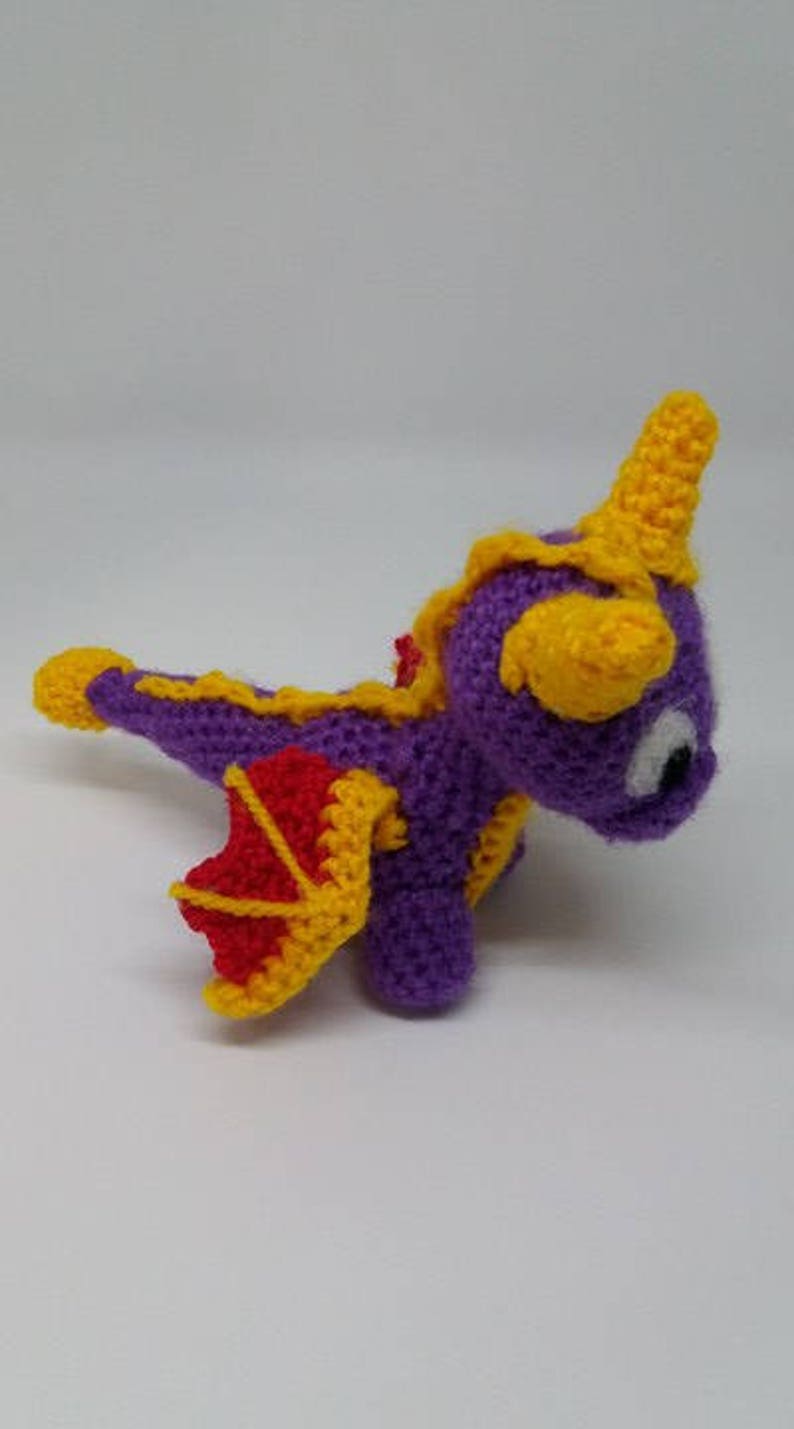 Spyro the Dragon Crochet Pattern / Year of the Dragon / - Etsy
