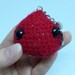 Fire Slime Keyring Slime Rancher / Amigurumi / Key Chain / Kawaii ...