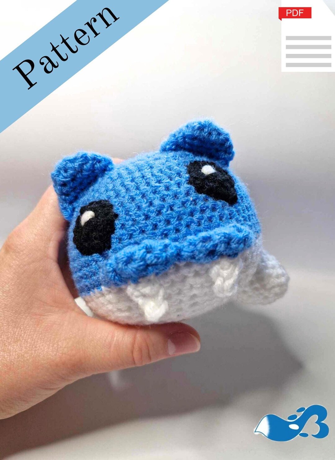 Spheal Crochet Pattern, Pokémon, ***PDF File***, Digital Download ...