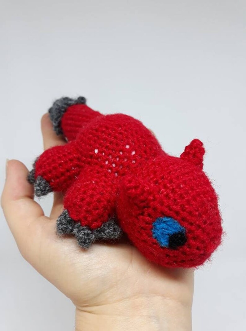 Baby Odogaron Crochet Pattern / Monster Hunter World / Iceborne / Dog ...