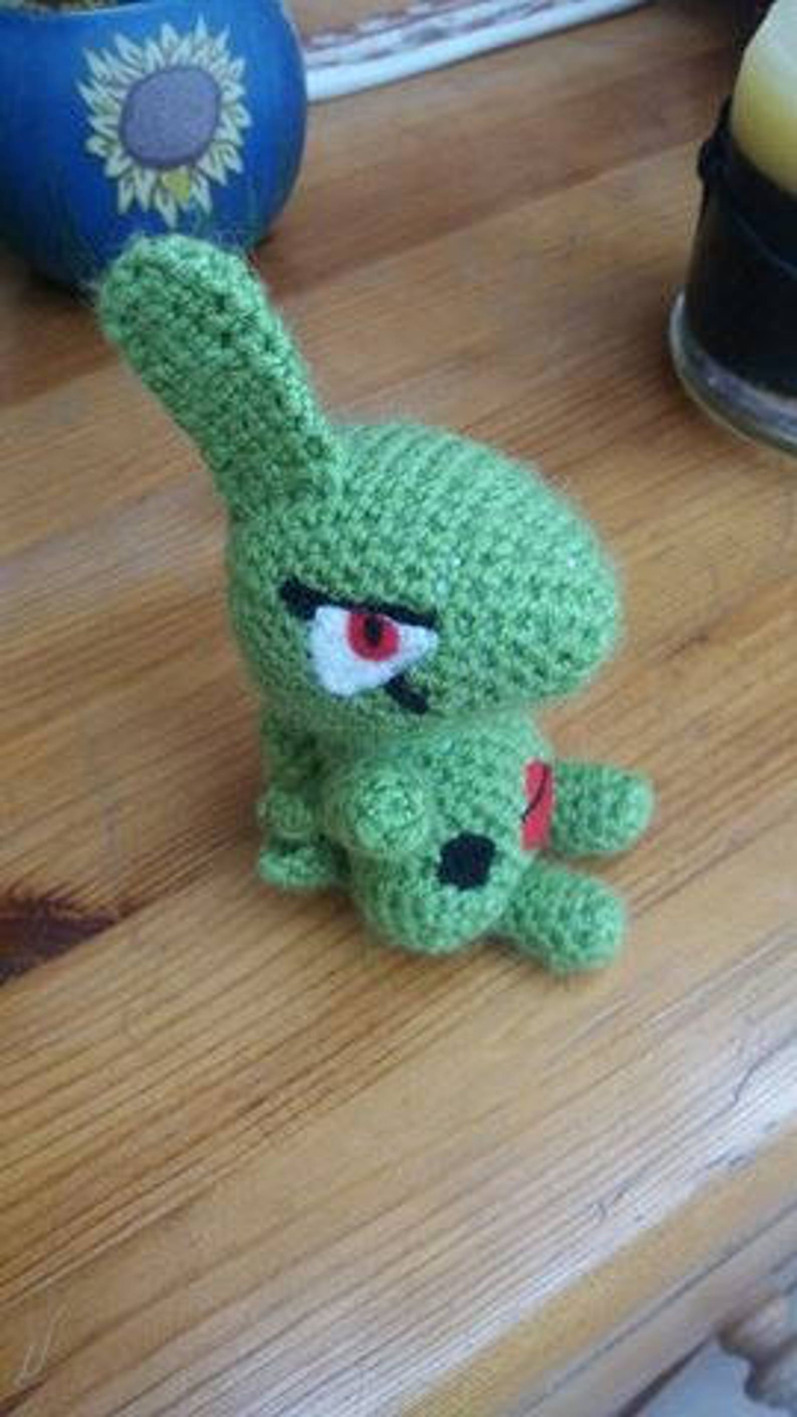 Larvitar Crochet Pattern / Pokemon / Ground Rock Type / Amigurumi ...