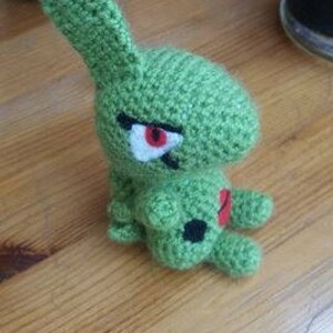 Larvitar Crochet Pattern / Pokemon / Ground Rock Type / Amigurumi ...