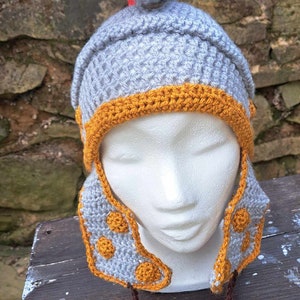 Crochet Roman Centurion Helmet Hat Pattern, PDF File, **digital ...