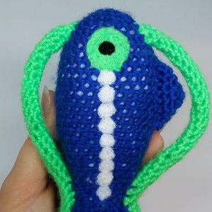 Subnautica Hoopfish Crochet Pattern / Amigurumi / Fish / Game / Ocean ...