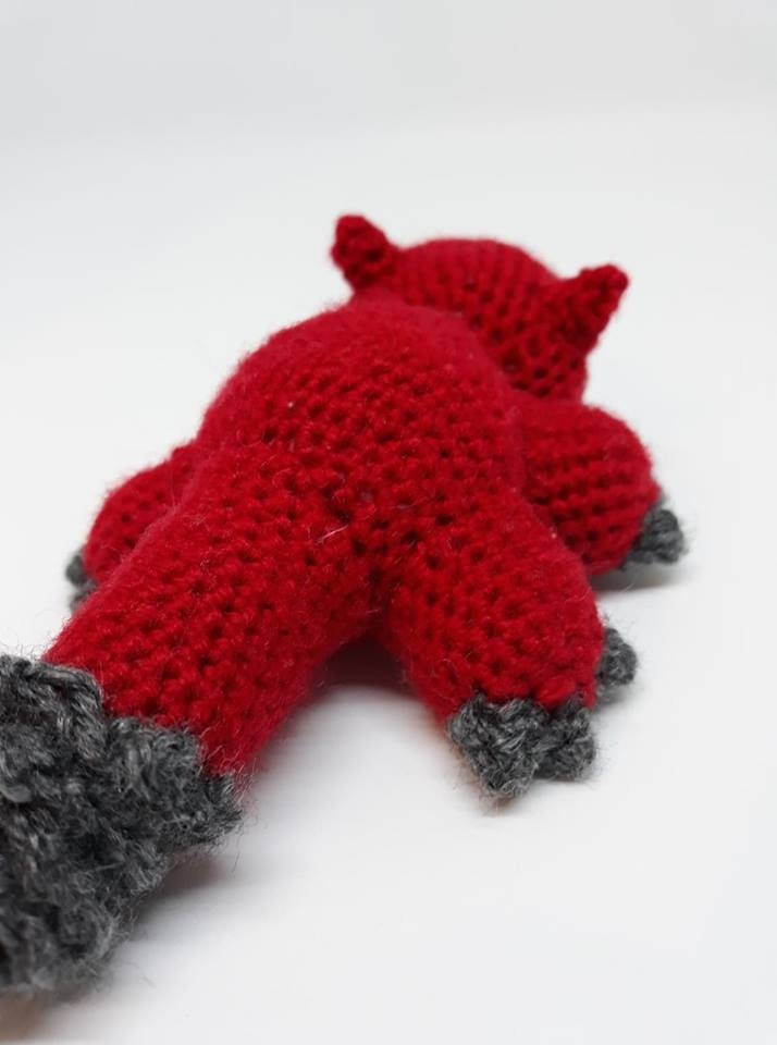 Baby Odogaron Crochet Pattern / Monster Hunter World / Iceborne / Dog ...