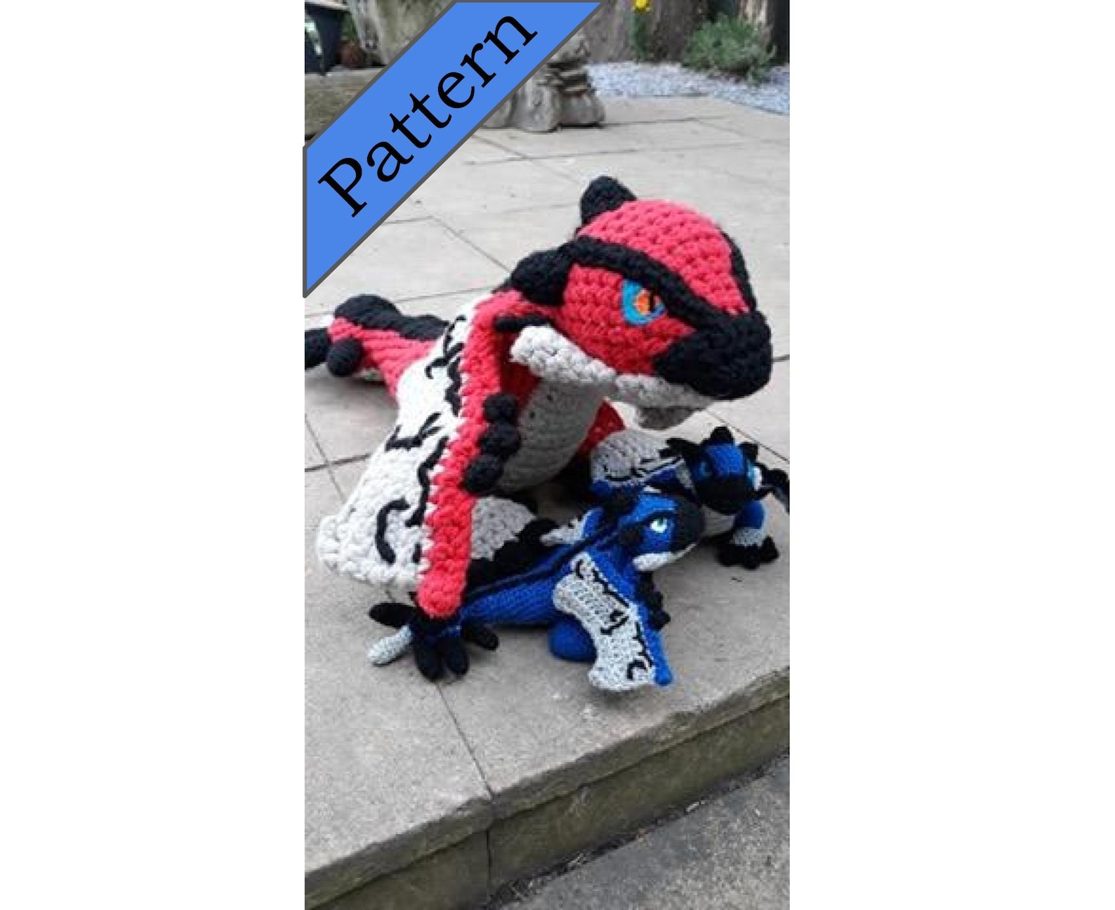 Rathalos Crochet Pattern / Monster Hunter / World / Huge / Dragon ...