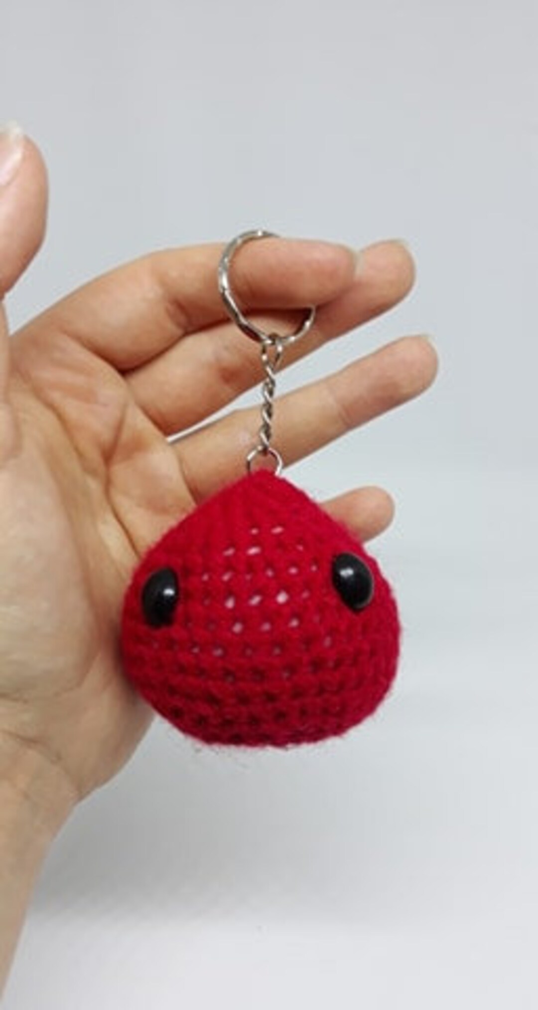 Fire Slime Keyring - Slime Rancher / Amigurumi / Key Chain / Kawaii ...