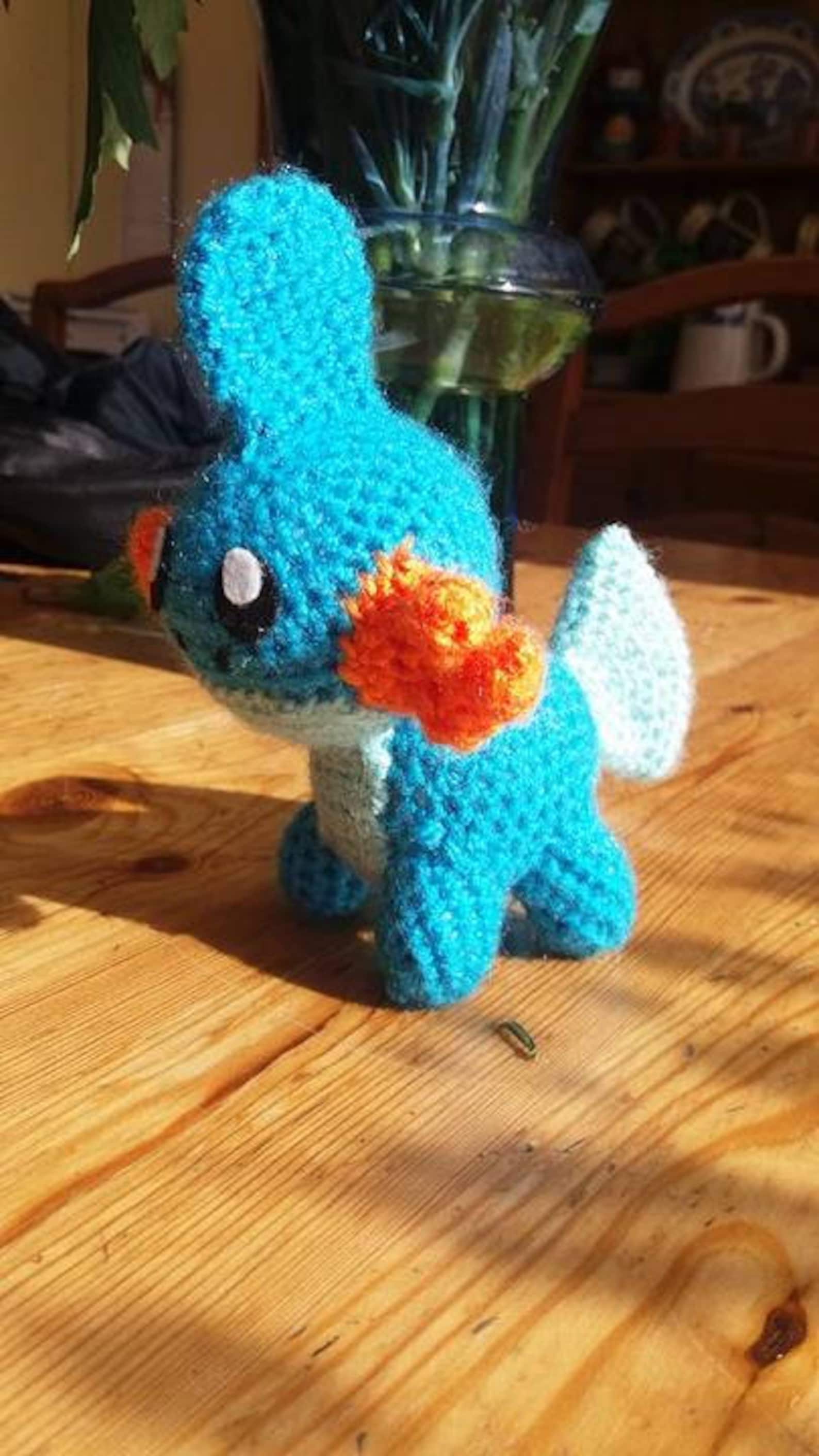 Mudkip Crochet Pattern / Pokemon / Gen 3 / Water Type / Mud Skipper ...