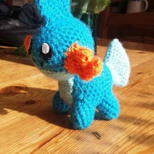 Mudkip Crochet Pattern / Pokemon / Gen 3 / Water Type / Mud Skipper ...