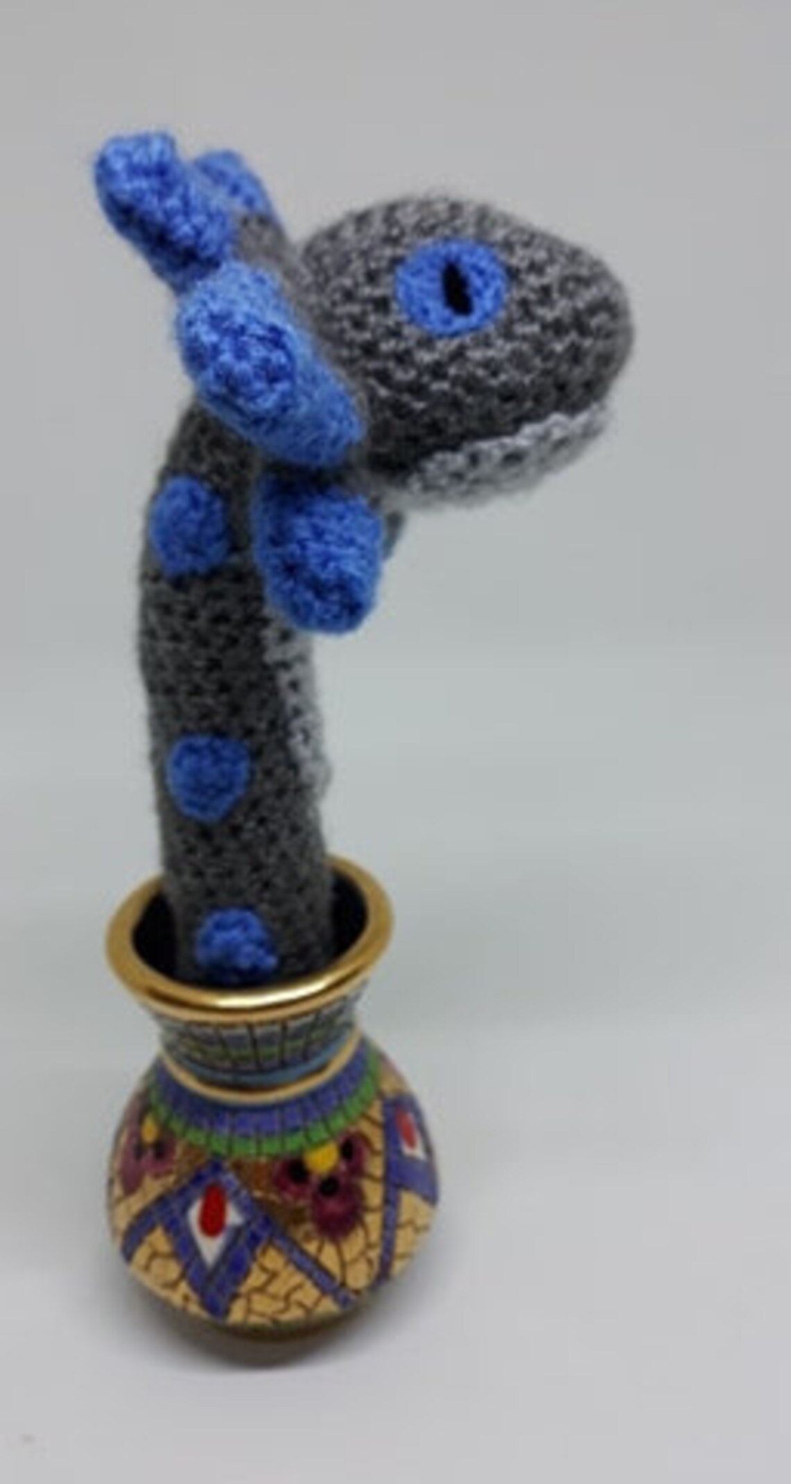 Wiggler Crochet Pattern, Monster Hunter World, Snake, Amigurumi ...