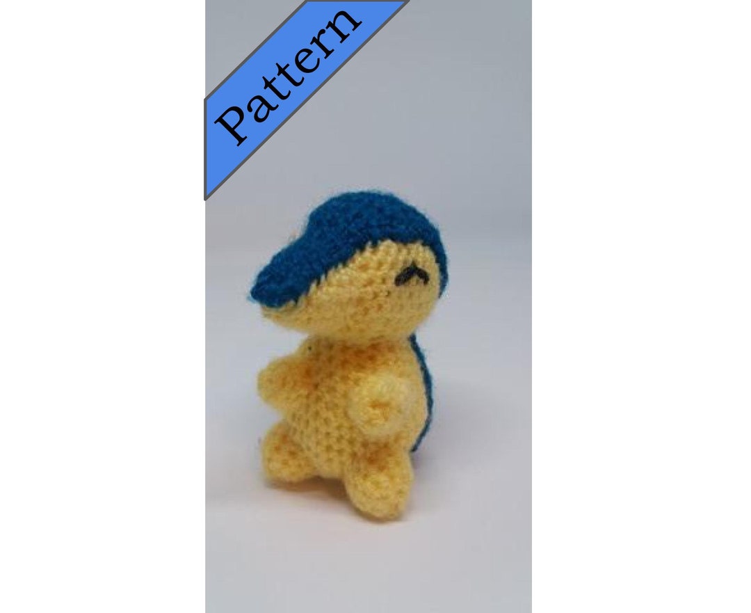 Cyndaquil Crochet Pattern / Pokemon / Gen 2 / Fire Type / Amigurumi ...
