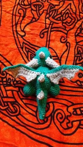 Dragon Crochet Pattern / Amigurumi / Drake / Wyvern / Mythical / Green ...