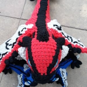 Rathalos Crochet Pattern / Monster Hunter / World / Huge / Dragon ...