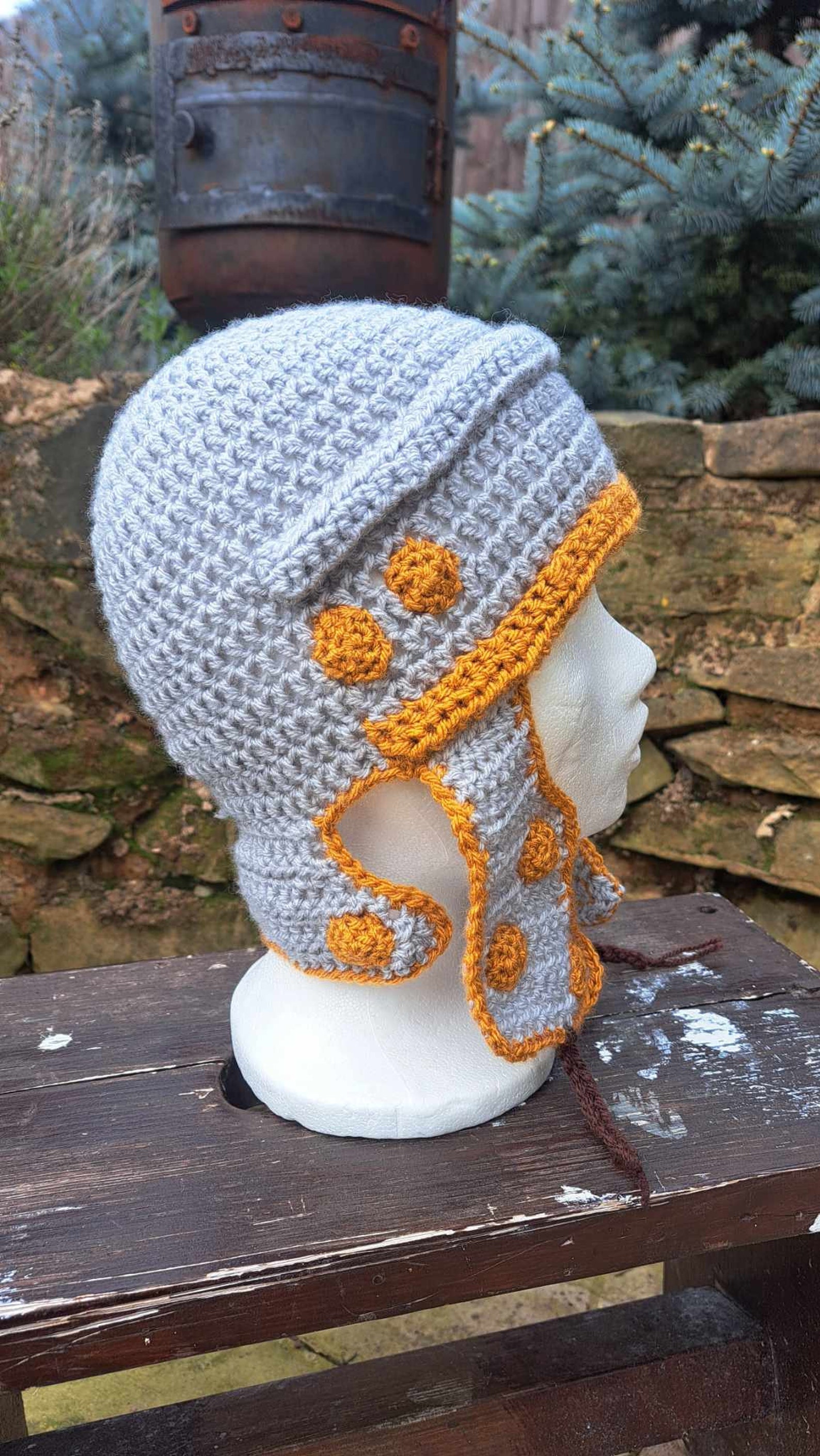 Crochet Roman Centurion Helmet Hat Pattern, PDF File, **digital ...