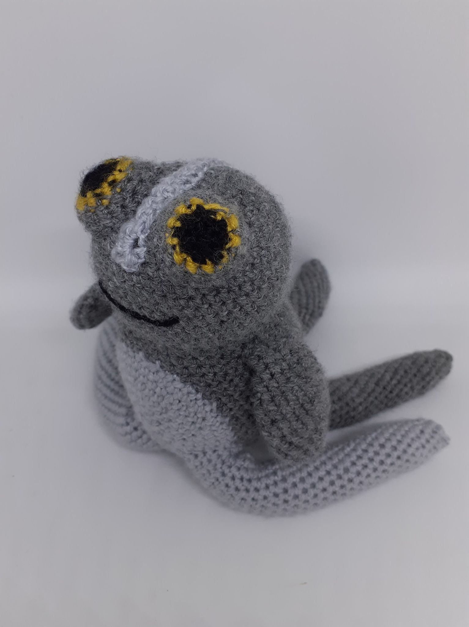 Subnautica Cuddlefish Crochet Pattern / Amigurumi / Grey / - Etsy