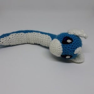 Dratini Crochet Pattern / Pokemon / Dragon / Gen 1 / Dragon Type / Blue ...