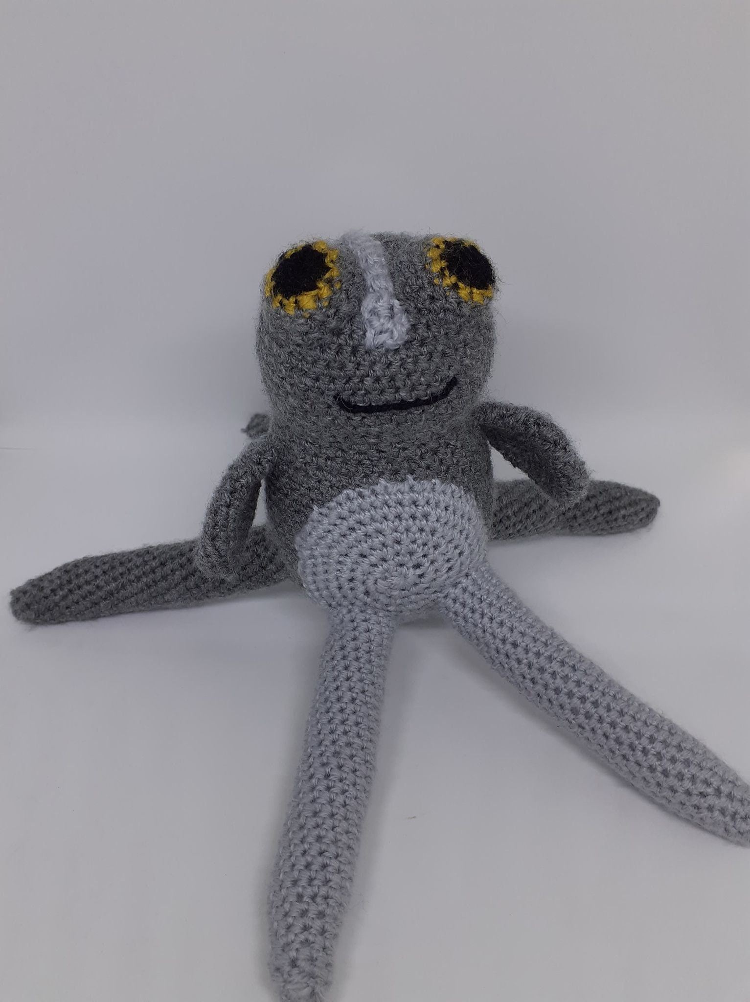 Subnautica Cuddlefish Crochet Pattern / Amigurumi / Grey / - Etsy