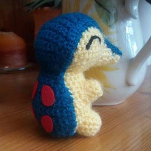 Cyndaquil Crochet Pattern / Pokemon / Gen 2 / Fire Type / Amigurumi ...