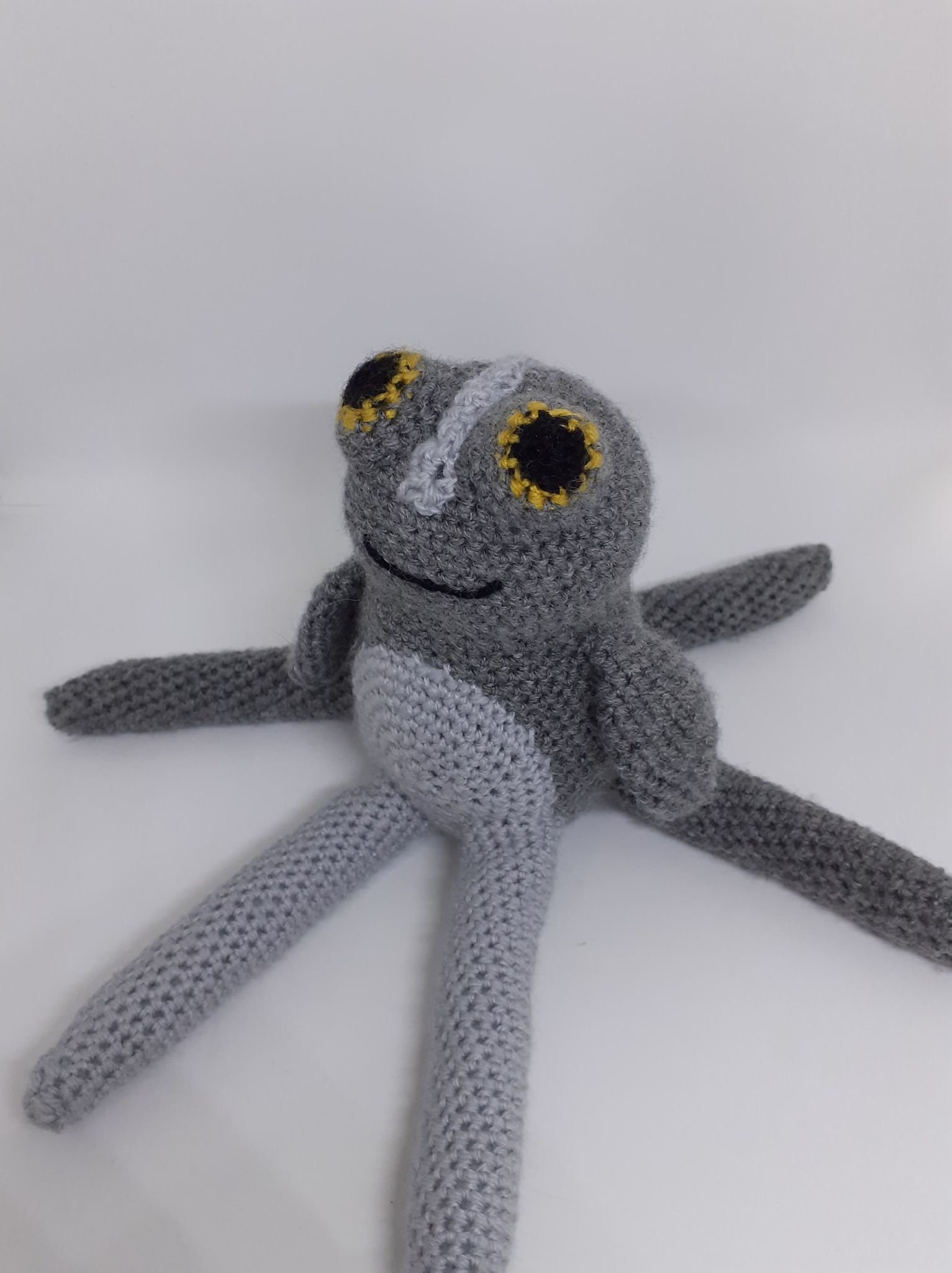 Subnautica Cuddlefish Crochet Pattern / Amigurumi / Grey / - Etsy