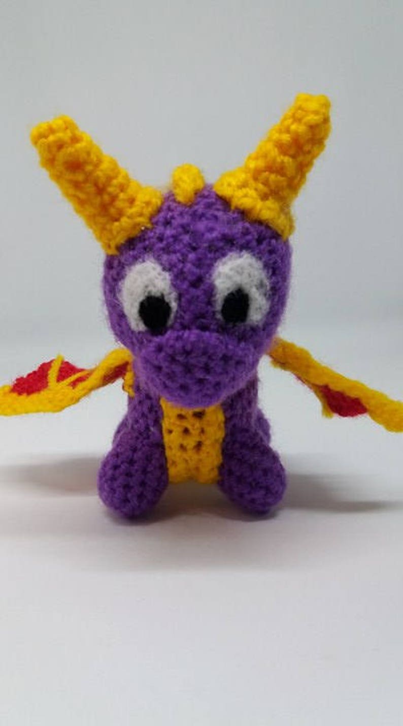 Spyro the Dragon Crochet Pattern / Year of the Dragon / - Etsy