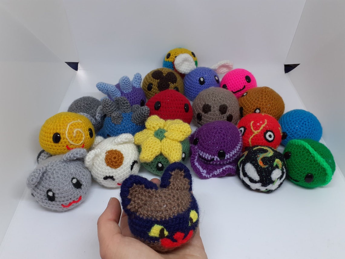 Slime Rancher All 20 Slimes Crochet Pattern Pack / Beginner | Etsy Canada