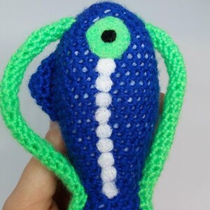 Subnautica Hoopfish Crochet Pattern / Amigurumi / Fish / Game / Ocean ...