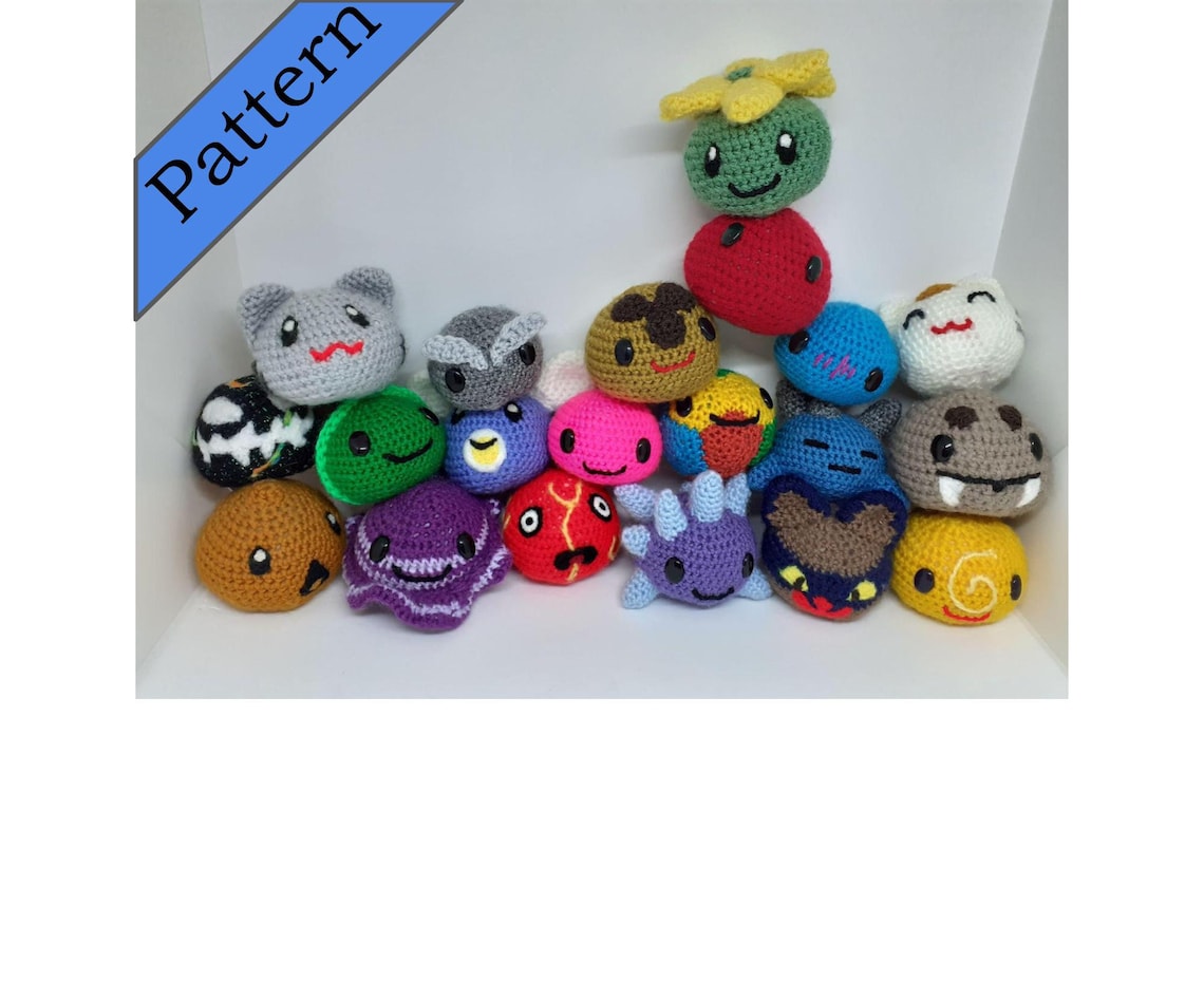 Slime Rancher All 20 Slimes Crochet Pattern Pack / Beginner - Etsy