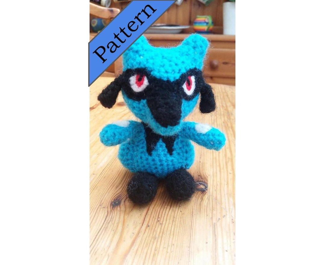 Riolu Crochet Pattern / Pokemon - Etsy
