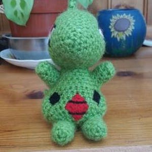 Larvitar Crochet Pattern / Pokemon / Ground Rock Type / Amigurumi ...