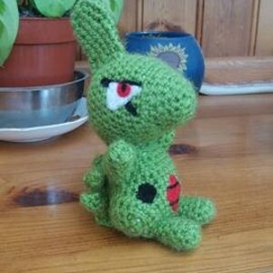 Larvitar Crochet Pattern / Pokemon / Ground Rock Type / Amigurumi ...