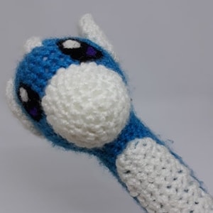 Dratini Crochet Pattern / Pokemon / Dragon / Gen 1 / Dragon Type / Blue ...