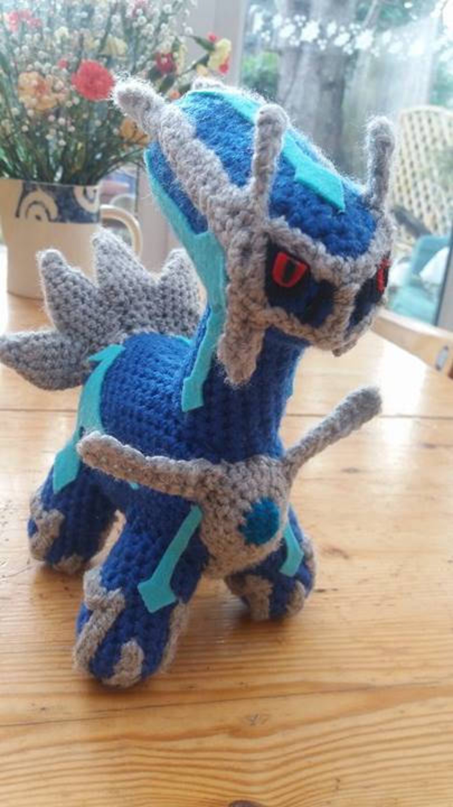 Dialga Crochet Pattern / Pokemon / Gen 4 / Time and Space / - Etsy UK