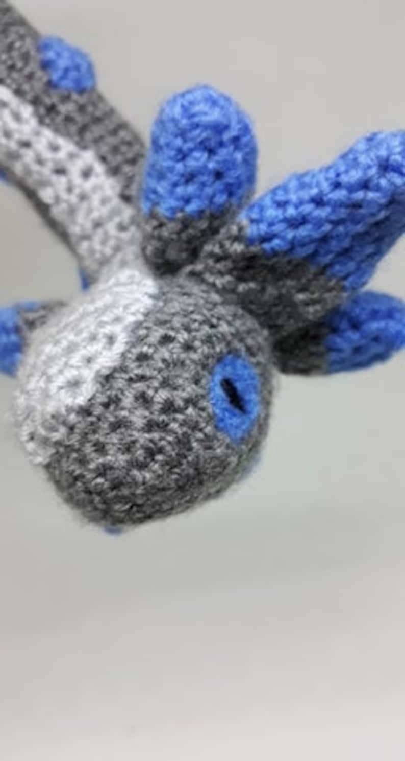 Wiggler Crochet Pattern, Monster Hunter World, Snake, Amigurumi ...