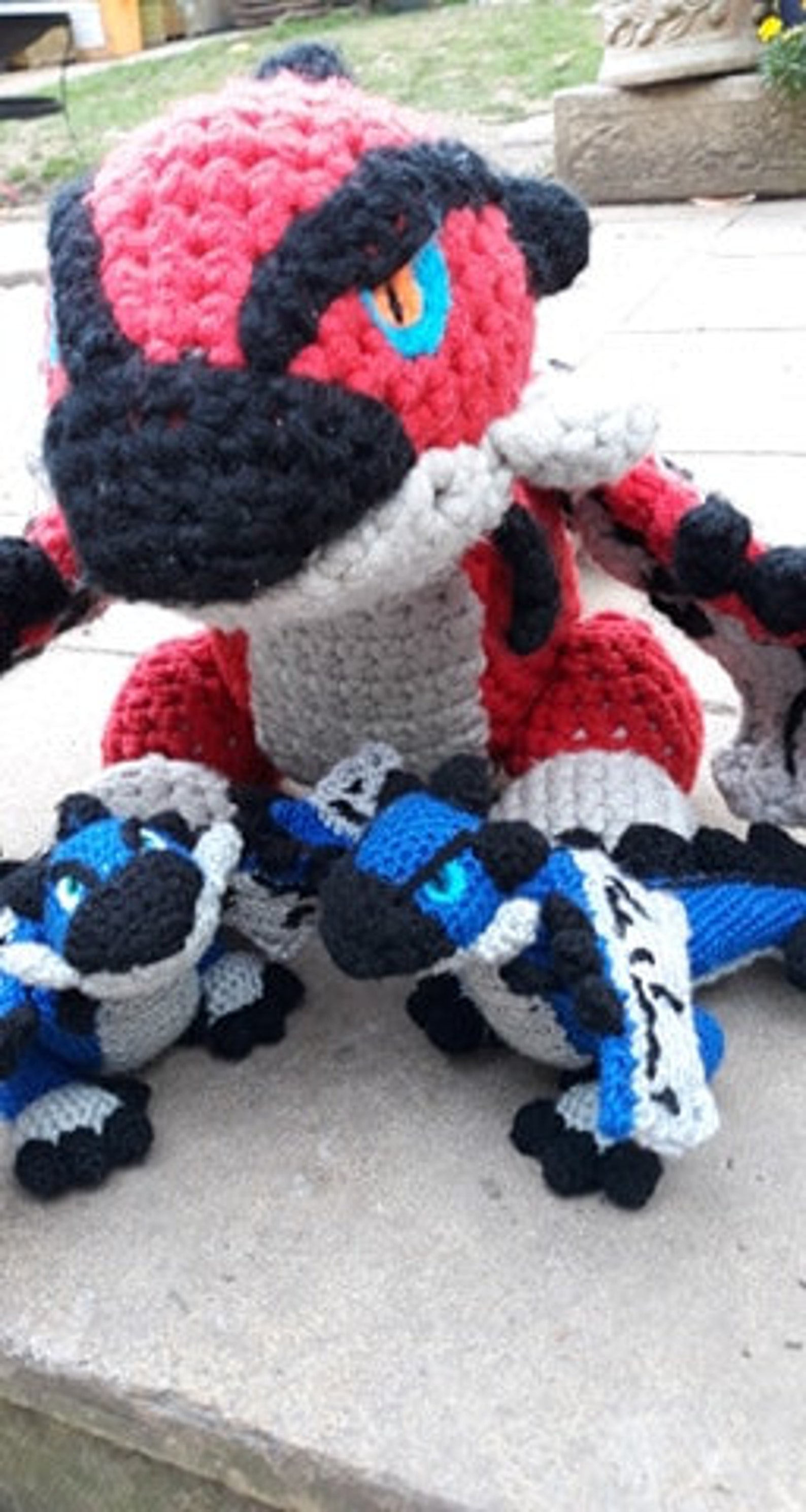 Rathalos Crochet Pattern / Monster Hunter / World / Huge / Dragon ...
