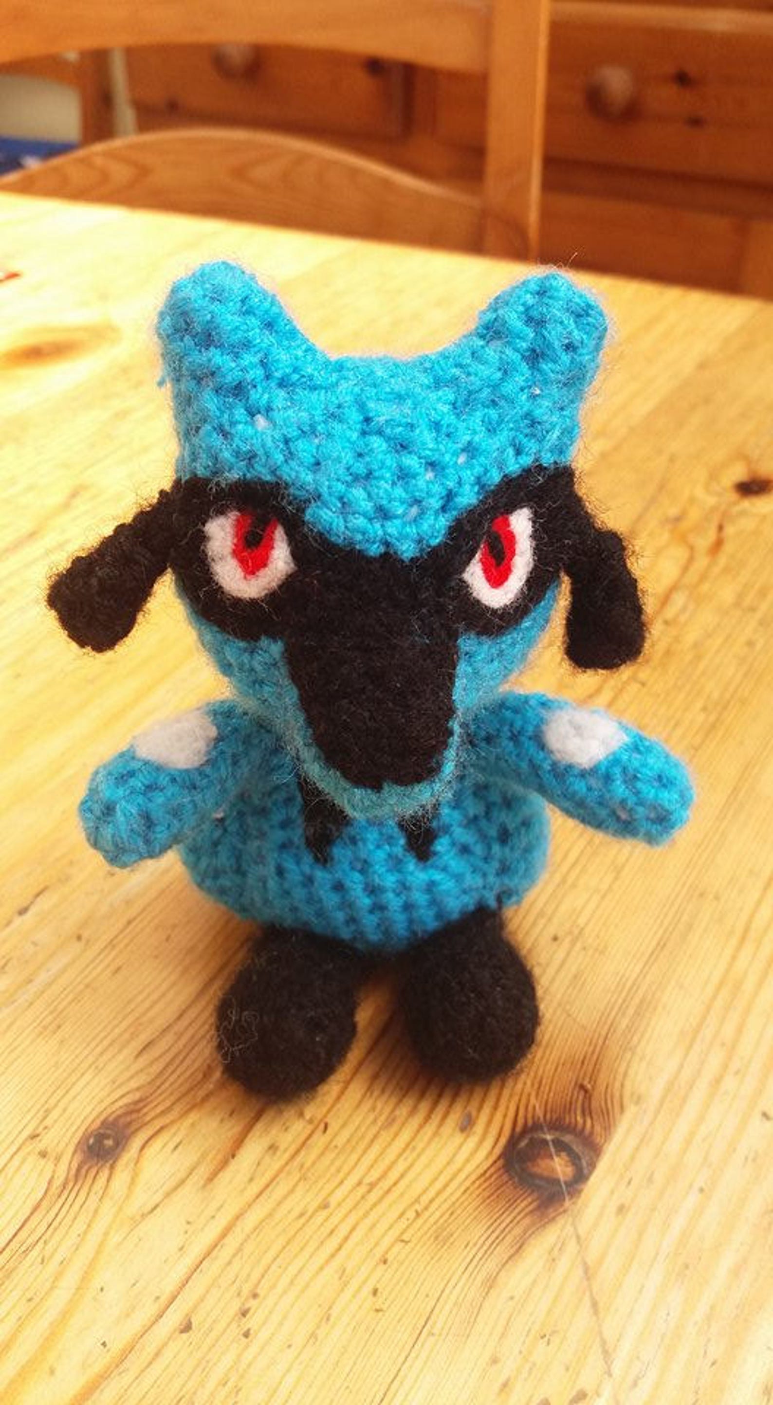 Riolu Crochet Pattern / Pokemon - Etsy