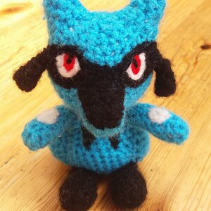 Riolu Crochet Pattern / Pokemon - Etsy