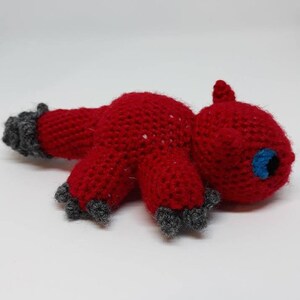 Baby Odogaron Crochet Pattern / Monster Hunter World / Iceborne / Dog ...