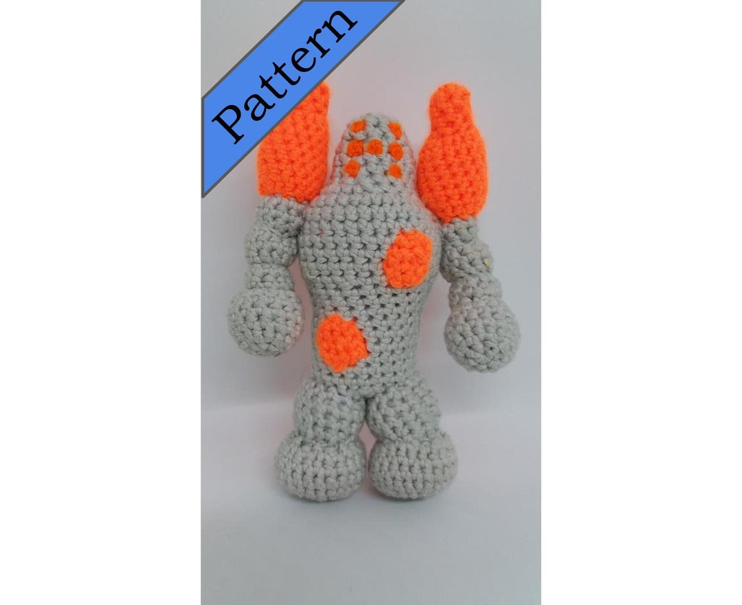 Regirock Crochet Pattern, Beginner Friendly, Pokemon Amigurumi ...