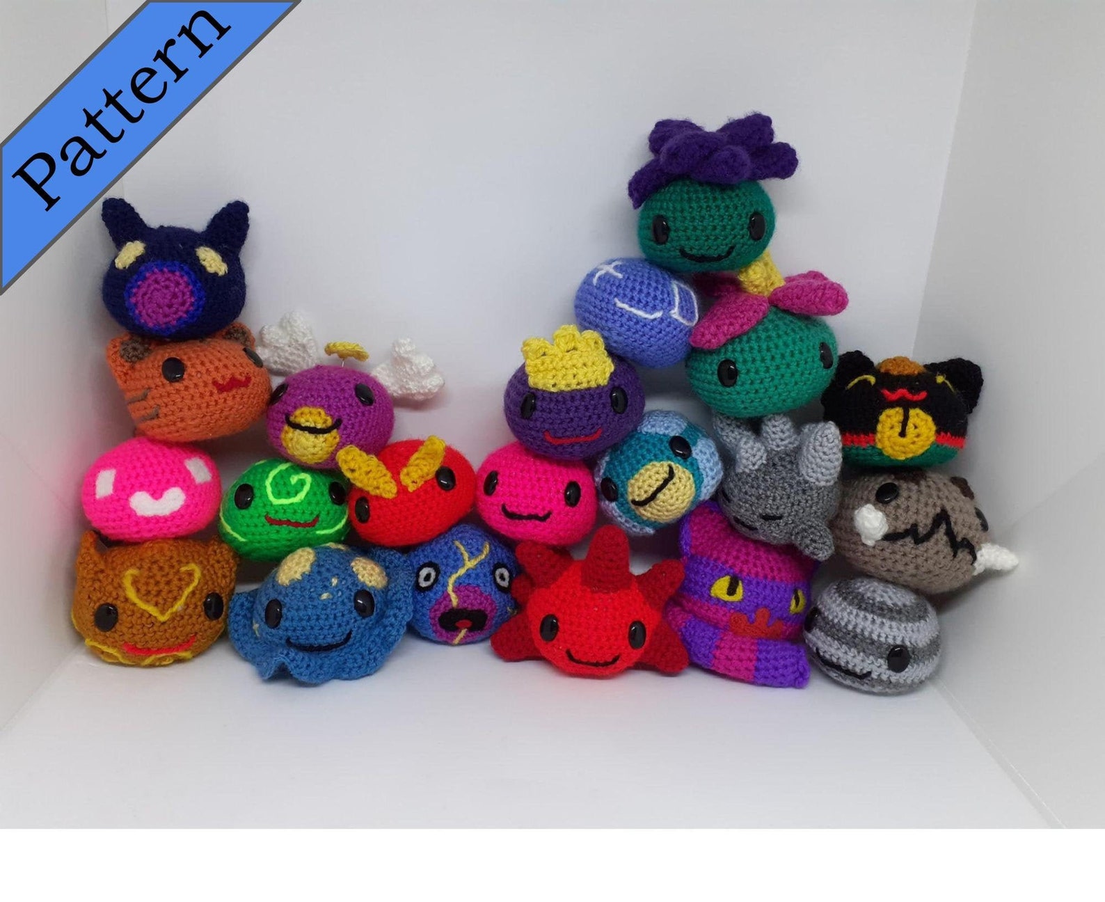 Slime Rancher - All 20 Slime Variants Crochet Pattern Pack / Beginner ...