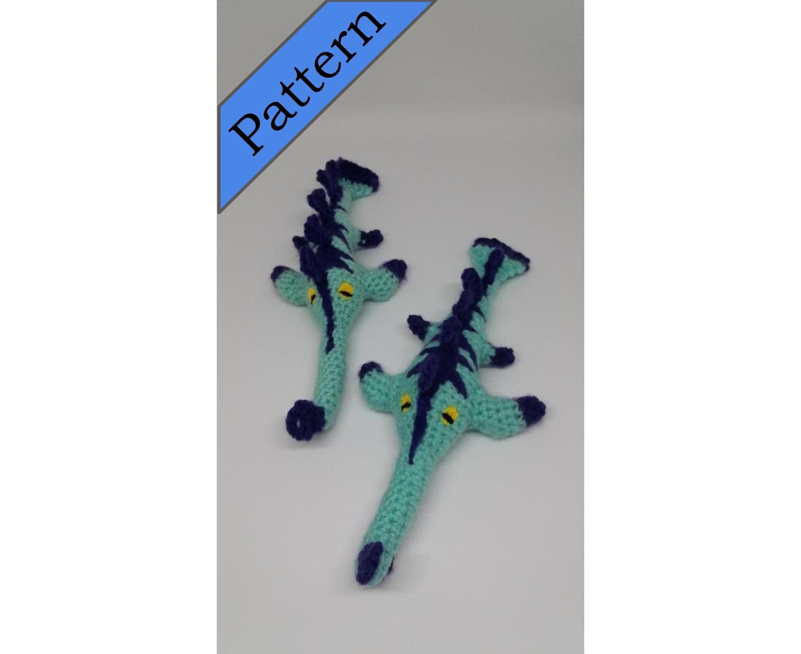 Subnautica Stalker Crochet Pattern / Amigurumi / Game / Swordfish ...